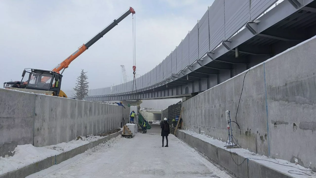 Какие работы еще нужно провести на недостроенной мегаразвязке в Барнауле?